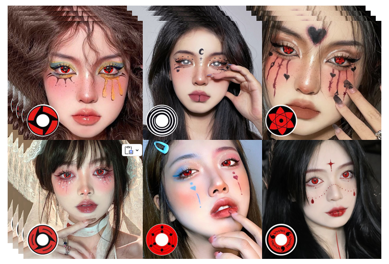 Custom Contacts for Cosplay